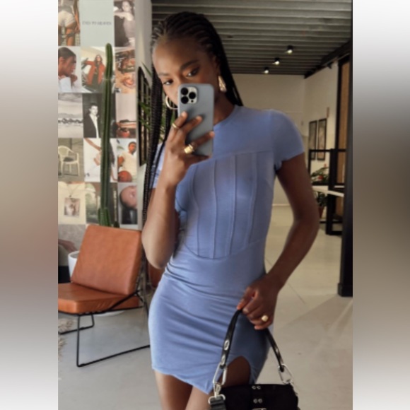 Princess Polly | Dresses | Nwt Princess Polly Blue Tshirt Dress | Poshmark